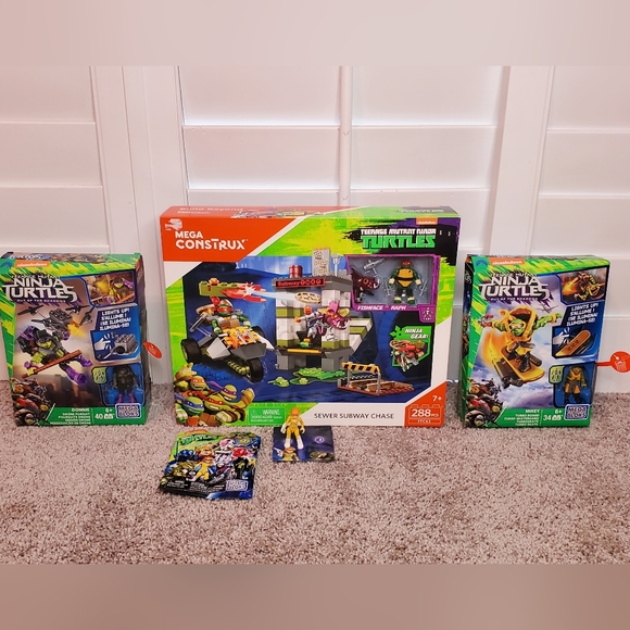 Mega Construx | Toys | New Mega Construx Teenage Mutant Turtles Sewer ...